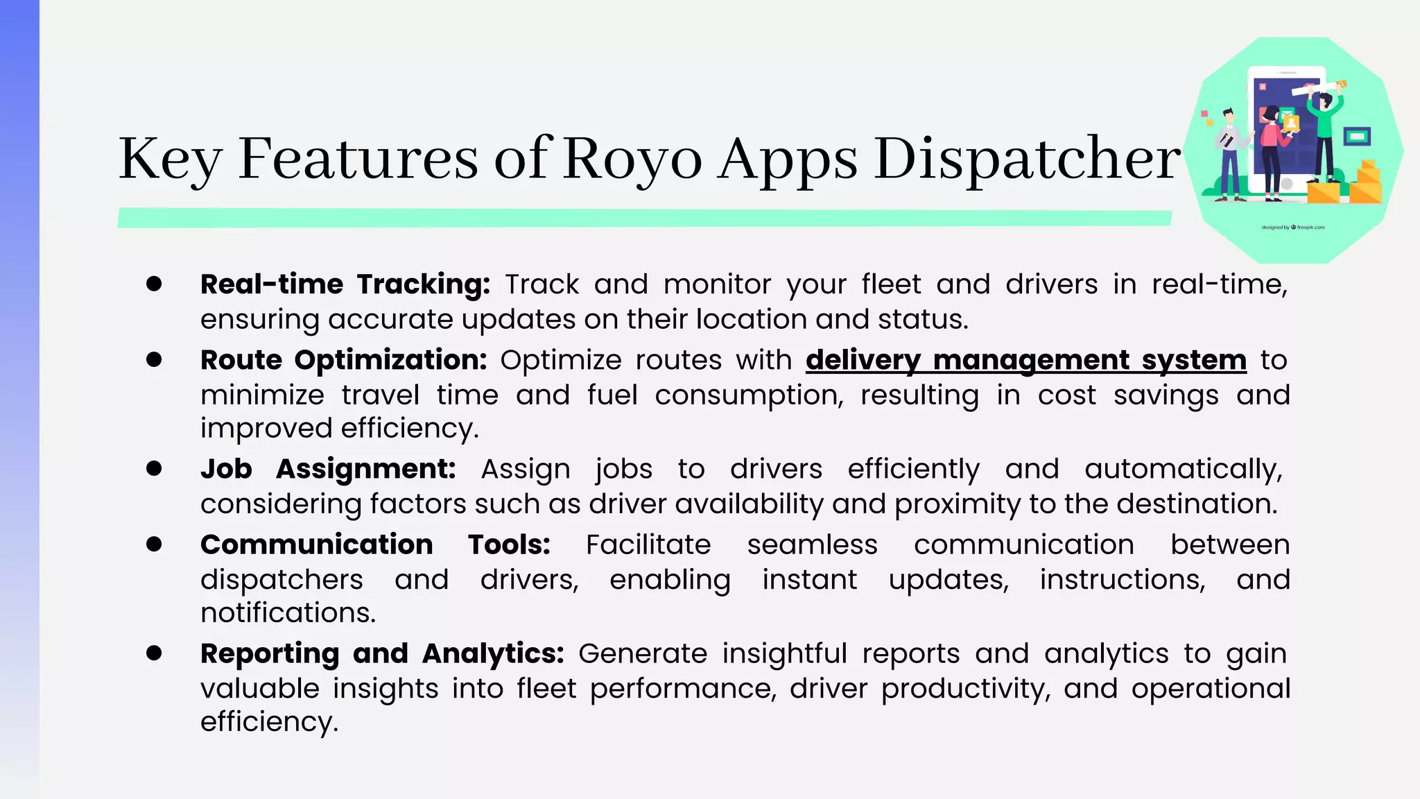 Streamline Your Dispatch Operations with Royo Apps Dispatcher | PDF | Computer Software and ...