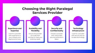 Streamline Legal Operations: A Guide to Paralegal Services | PPTX