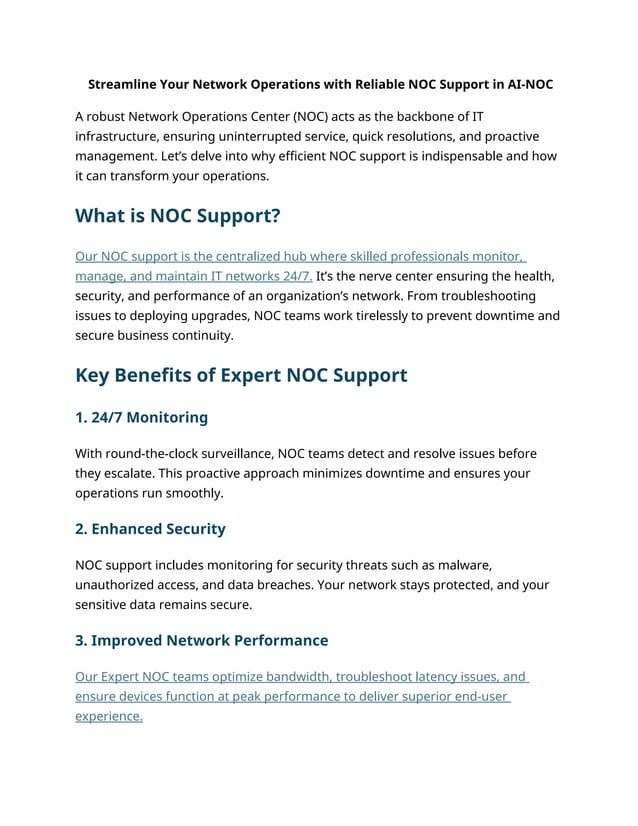 Streamline Your Network Operations with Reliable NOC Support in AI-NOC.docx