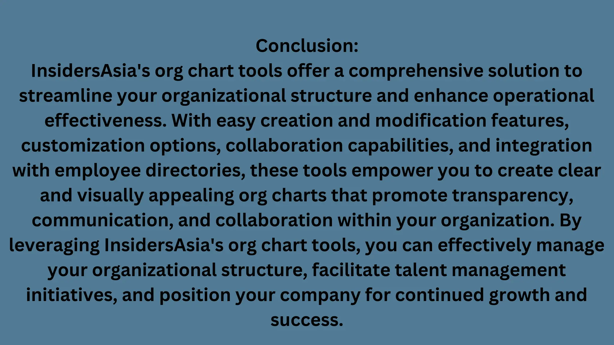 Streamline Your Organizational Structure with InsidersAsia's Org Chart ...