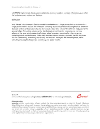 Streamlining Functionality in Release 12 | PDF | Operating Systems | Computer Software and ...