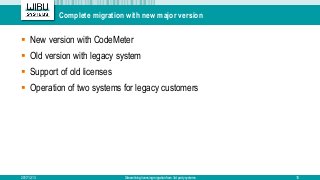 Streamlining licensing migration from 3rd party systems | PPT