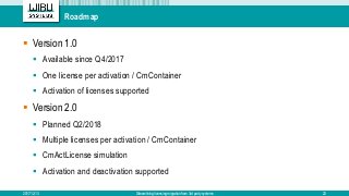 Streamlining licensing migration from 3rd party systems | PPT