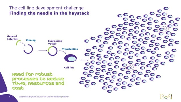 Streamlining Biopharmaceutical Cell Line Development - Reducing risk ...