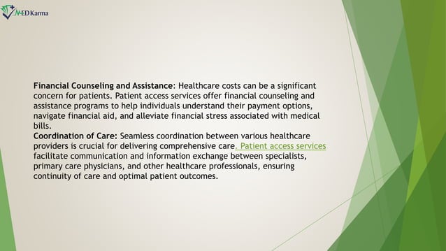 Streamlining Care, Navigating Patient Access Services in Healthcare.pptx
