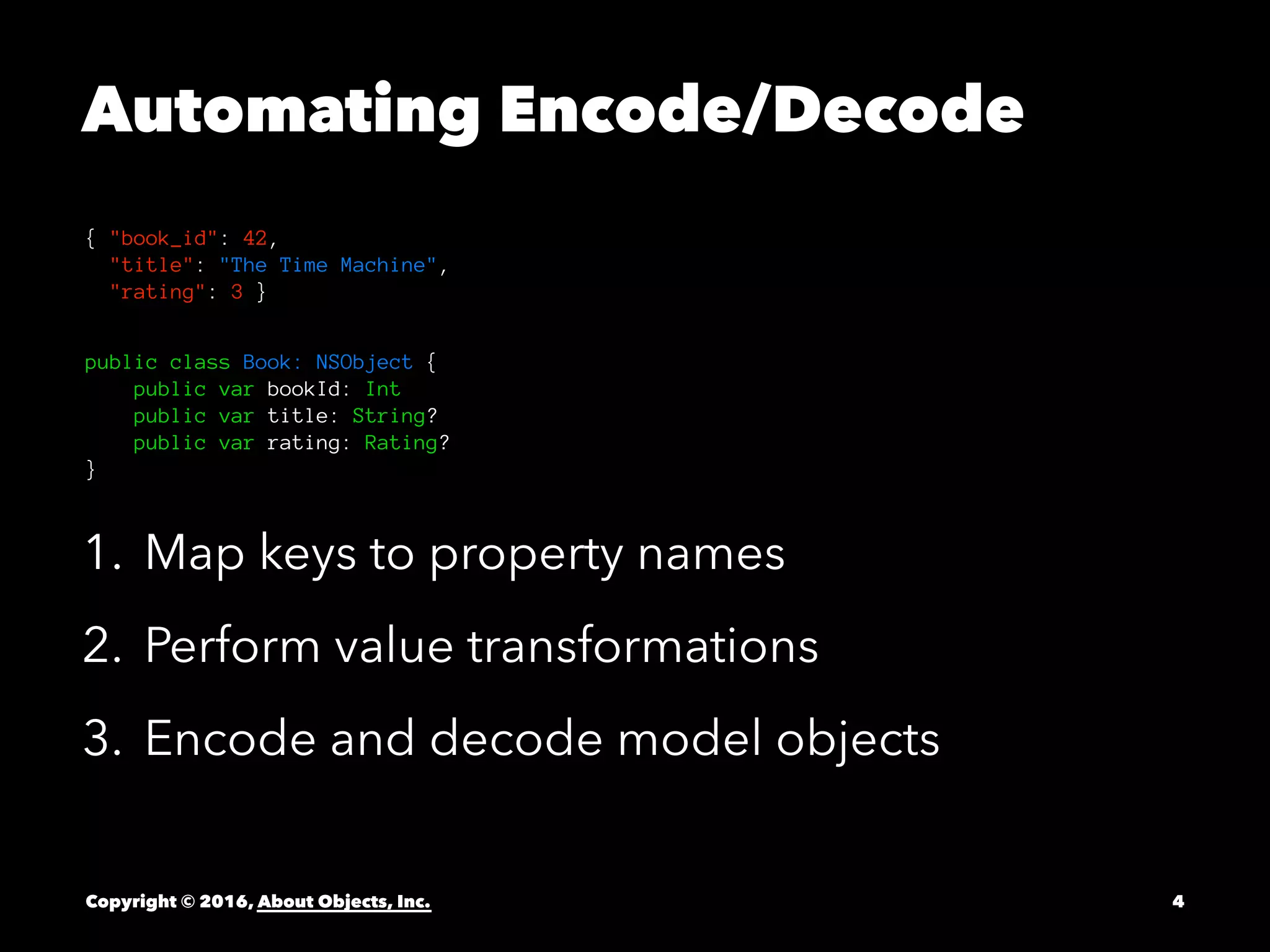 Streamlining JSON mapping | PPT Streamlining JSON mapping | PPT