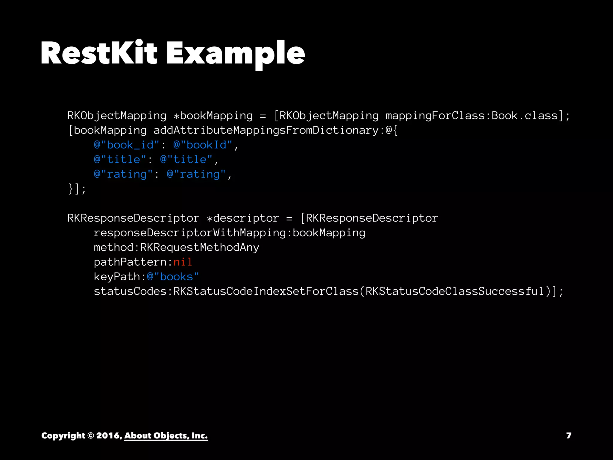 Streamlining JSON mapping | PPT