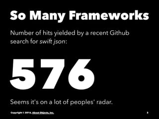 Streamlining JSON mapping | PPT