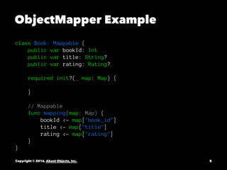Streamlining JSON mapping | PPT