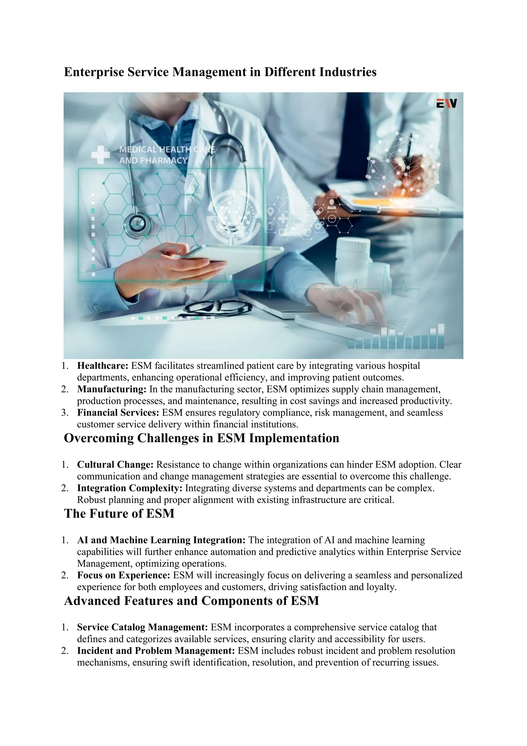 Enterprise Service Management: Benefits, Strategies And Features ...