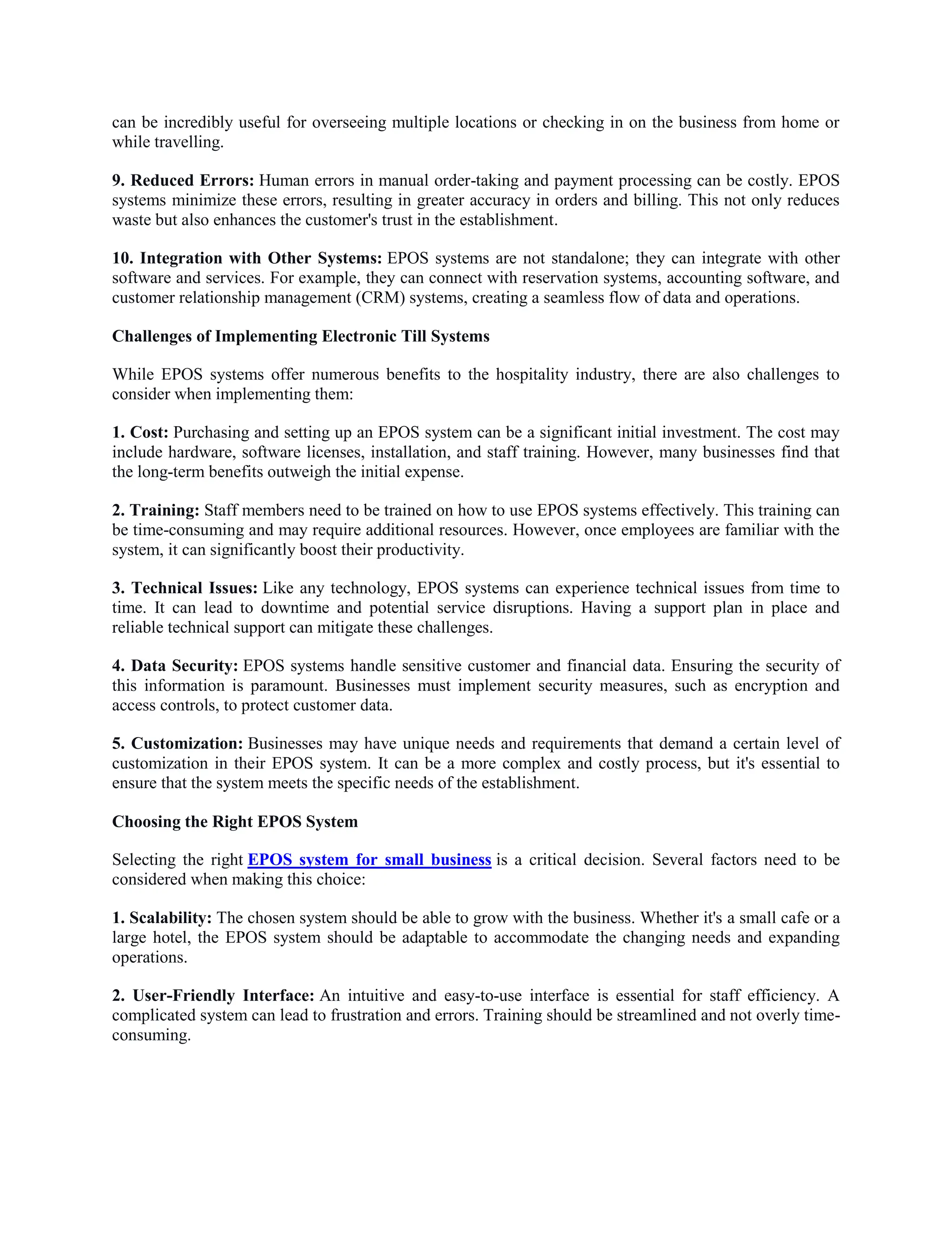 Streamlining Operations with Epos Systems for Hospitality.pdf | Operating Systems | Computer ...