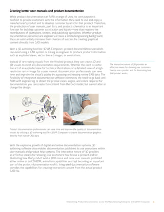 Streamlining product documentation | PDF