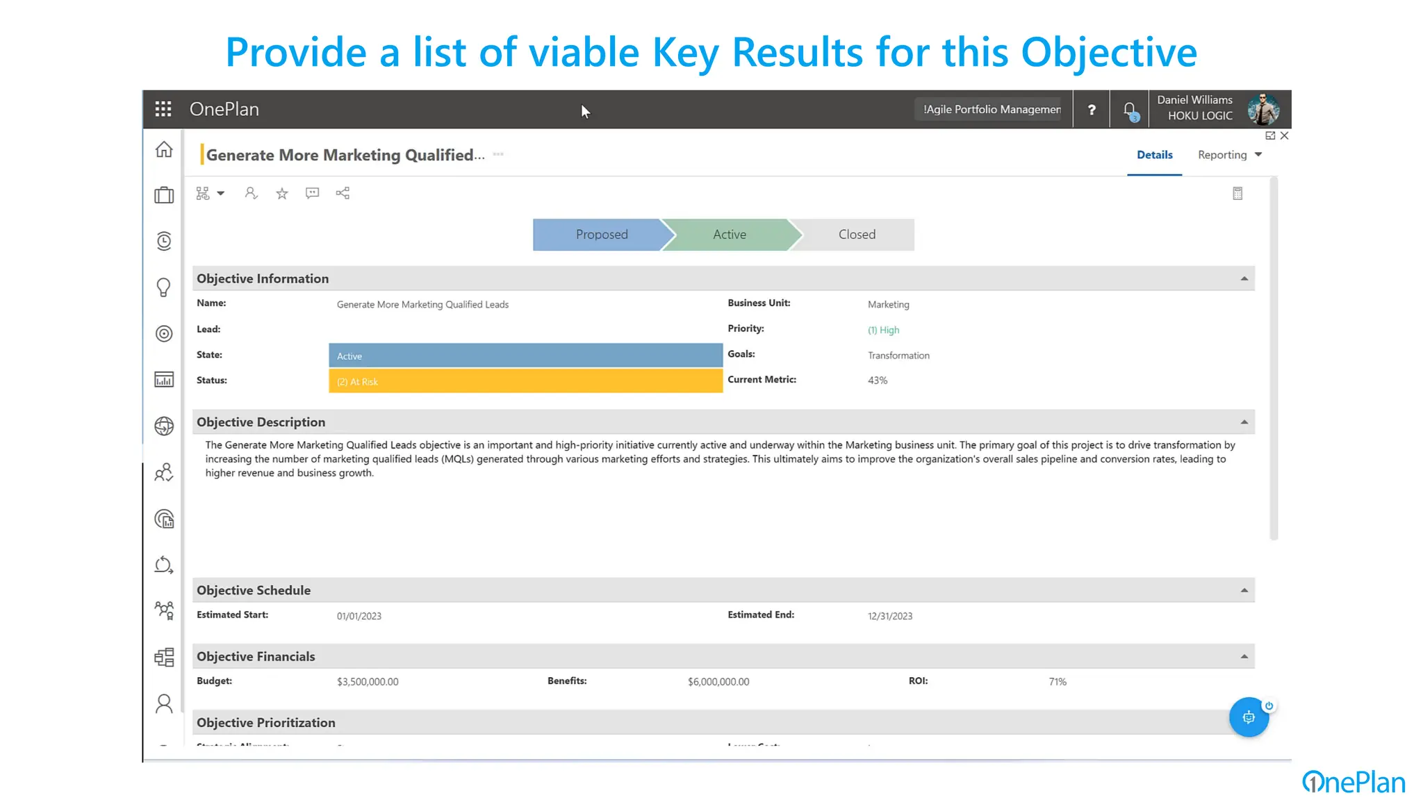 Streamlining Project Management In Microsoft Teams With Ai And Oneplan Ppt