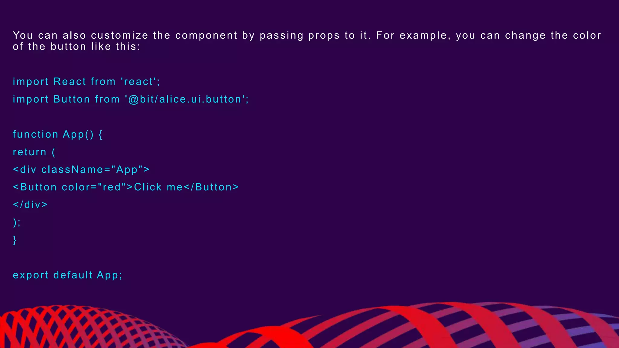 Streamlining React Component Development and Sharing with bit.pptx