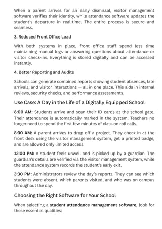 Streamlining School Operations with Student Attendance Management ...