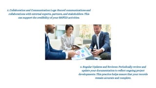 Streamlining SR&ED Claims: Essential Documentation and Record-Keeping Tips | PPTX