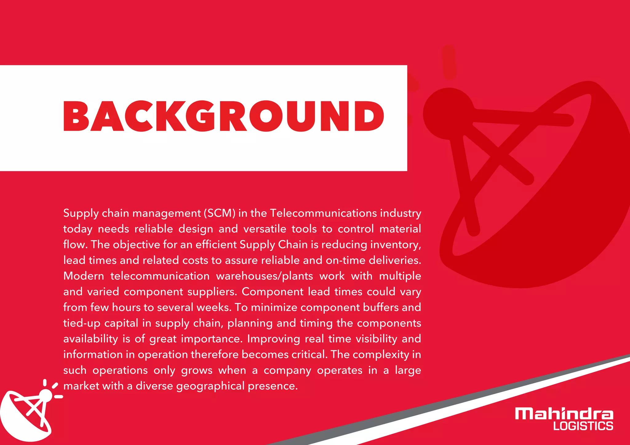 Case Study: Streamlining supply chain for a telecom giant | PDF