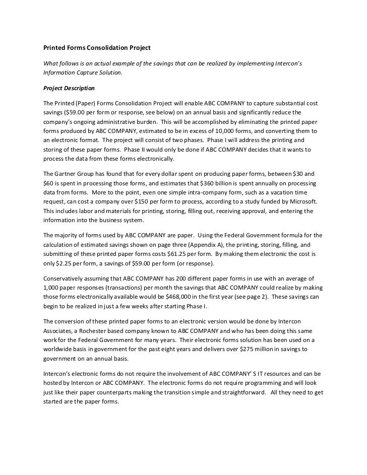 Streamlining the Business Process