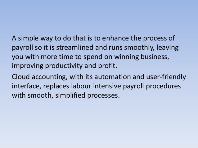 Streamlining The Process of Payroll | PPTX | Human Resources | Business