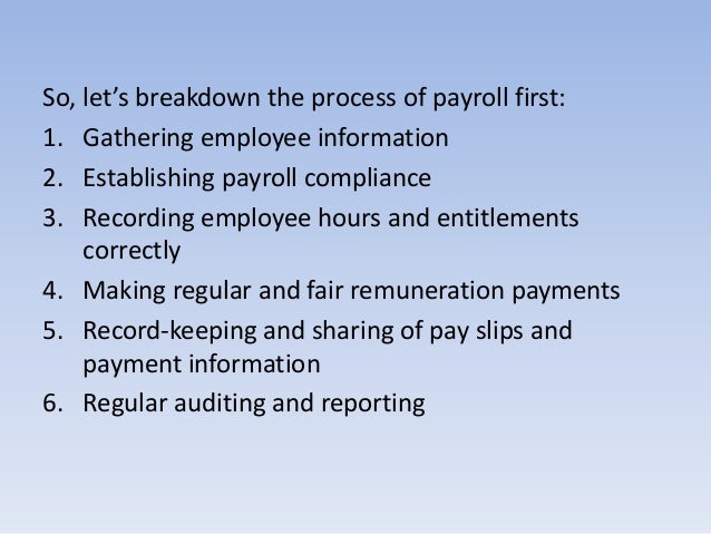 Streamlining The Process of Payroll | PPTX | Human Resources | Business