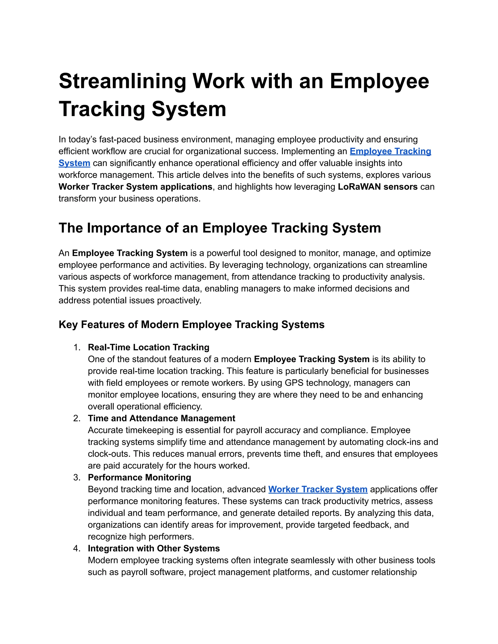 Streamlining Work with an Employee Tracking System.pdf | Free Download