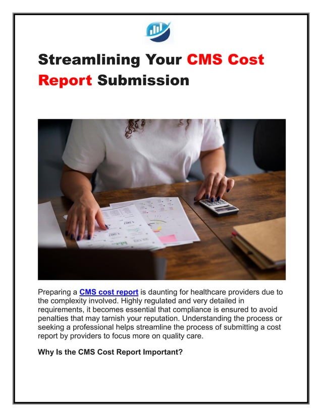 Streamlining Your CMS Cost Report Submission | PDF
