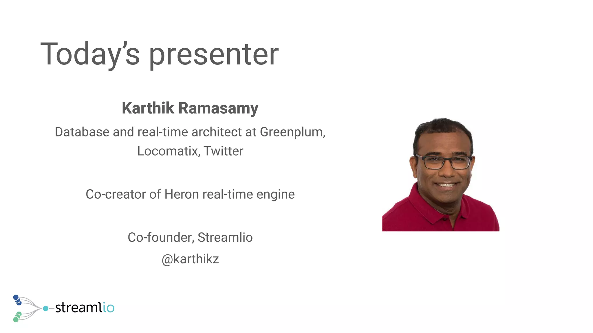Building data-driven microservices | PPT