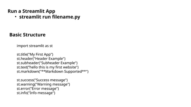 Streamlit Using Python in spyder IDE.pptx