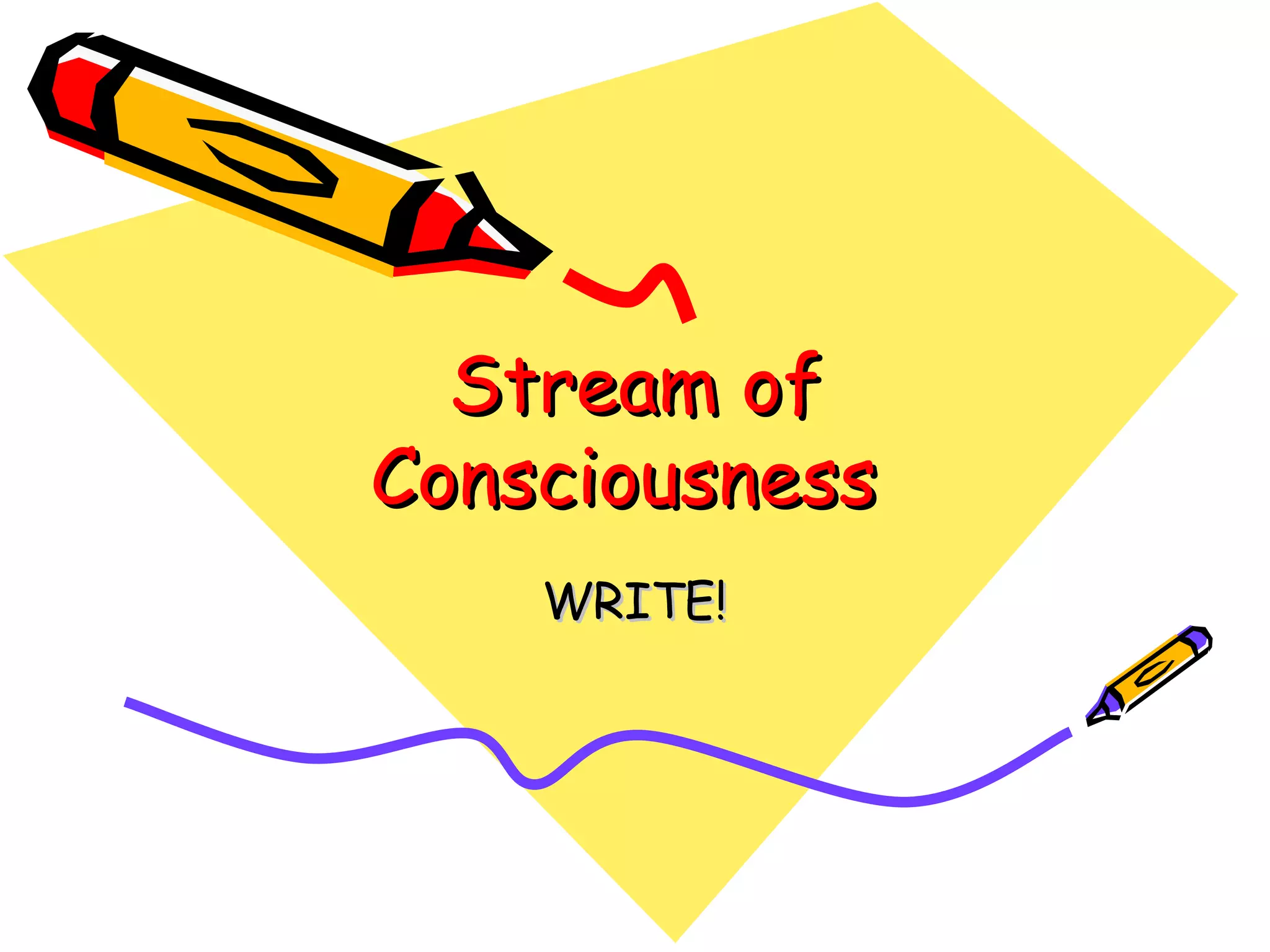 Stream of consciousness | PPT