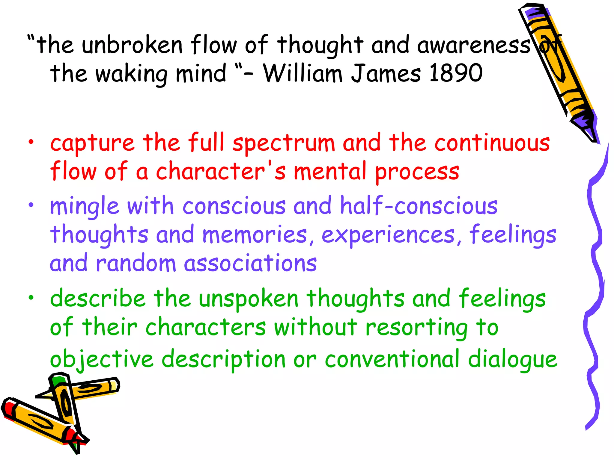 Stream of consciousness | PPT