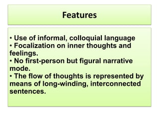 Stream of consciousness | PPTX
