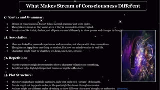 Stream of Consciousness in Literature.pptx