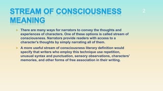 stream of consciousness novel ANSHU.pptx