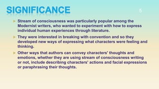 stream of consciousness novel ANSHU.pptx