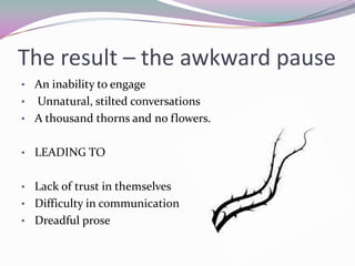 Stream of consciousness writing for fluency | PPTX