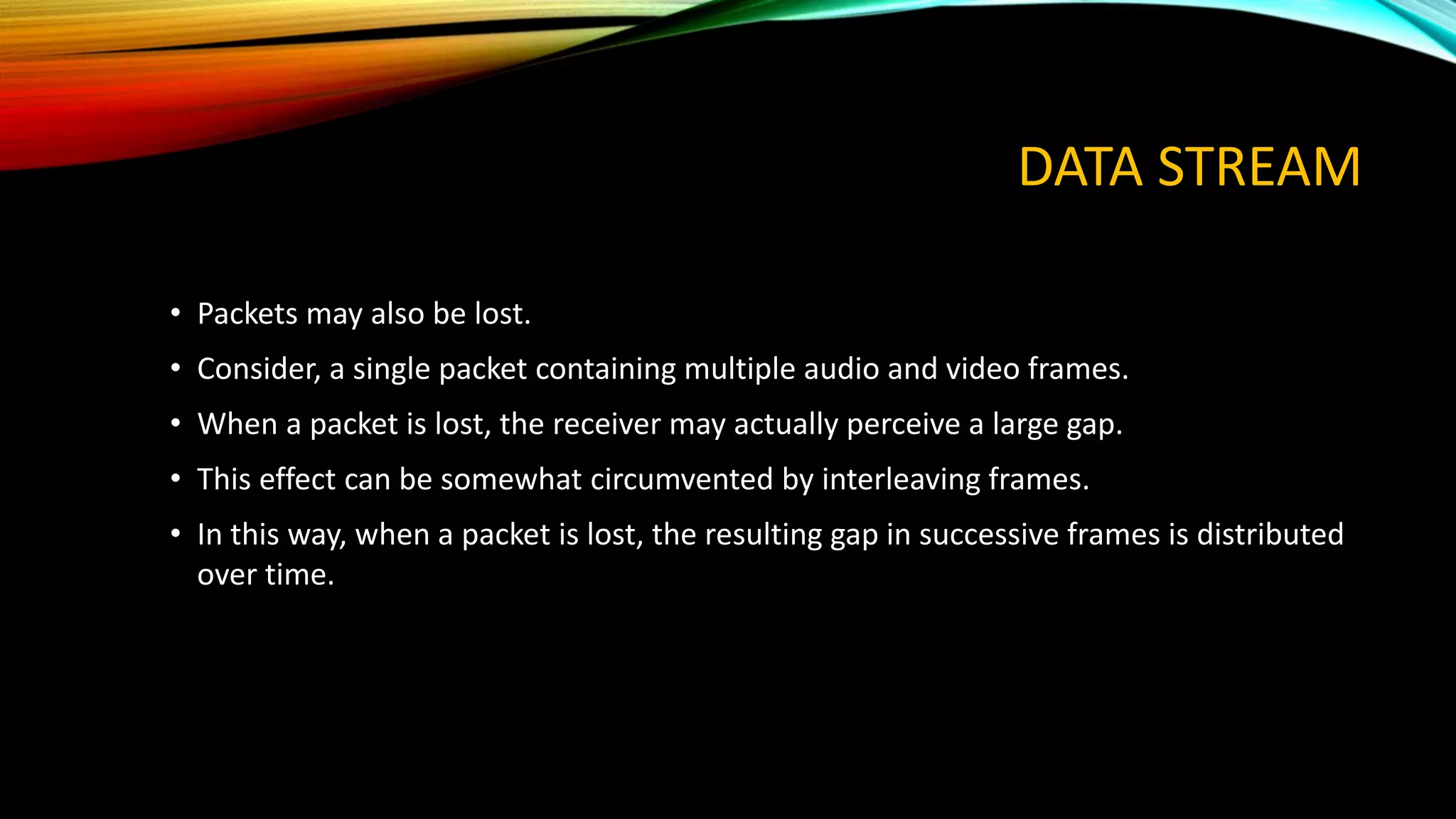 Stream oriented communication | PPTX