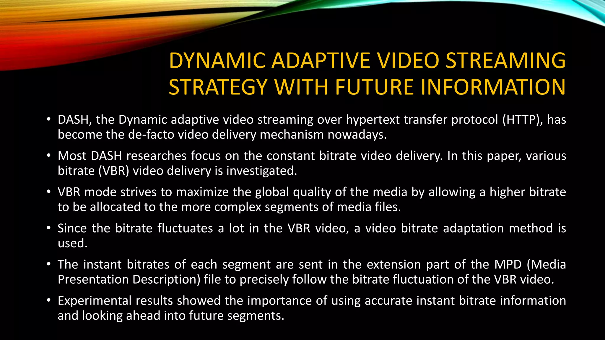 Stream oriented communication | PPTX