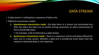 Stream oriented communication | PPTX