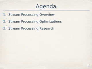 Stream Processing | PPT
