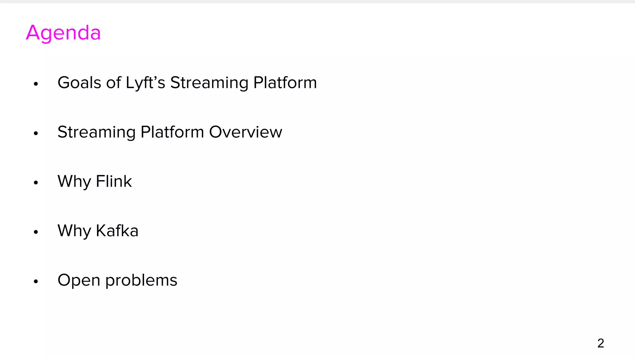 Stream Processing @ Lyft | PPTX