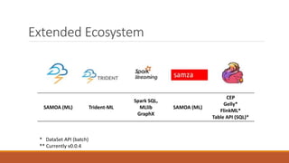 Stream Processing Frameworks | PPTX