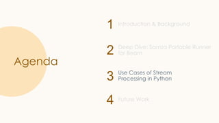Stream processing in python with Apache Samza and Beam | PPT