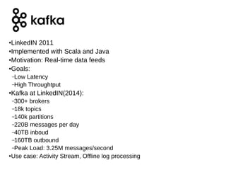 Stream Processing with Kafka and Samza | PPT