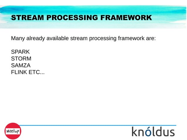 Stream processing using Kafka | ODP | Cloud Computing | Internet
