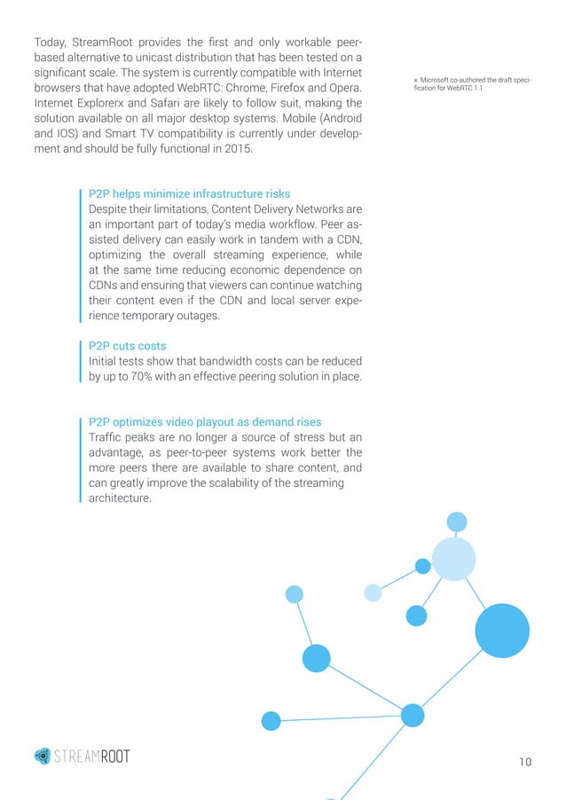 [Streamroot] Whitepaper peer assisted adaptive streaming | PDF