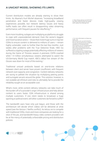 [Streamroot] Whitepaper peer assisted adaptive streaming | PDF