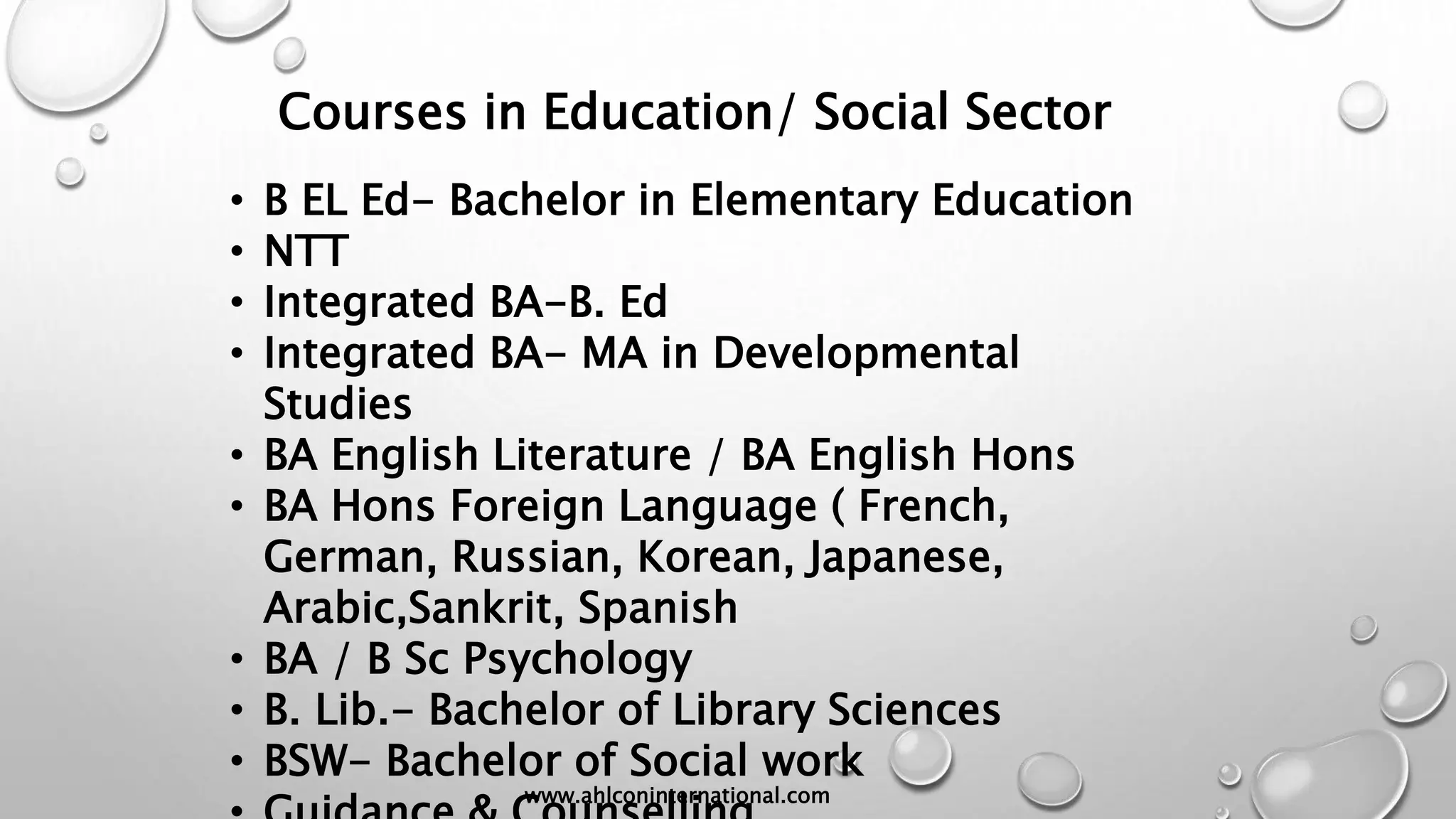 Stream selection class x: Parent's Orientation | PPTX