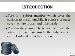 NON PNEUMATIC TIRES- "THE AIRLESS TIRE" | PPTX