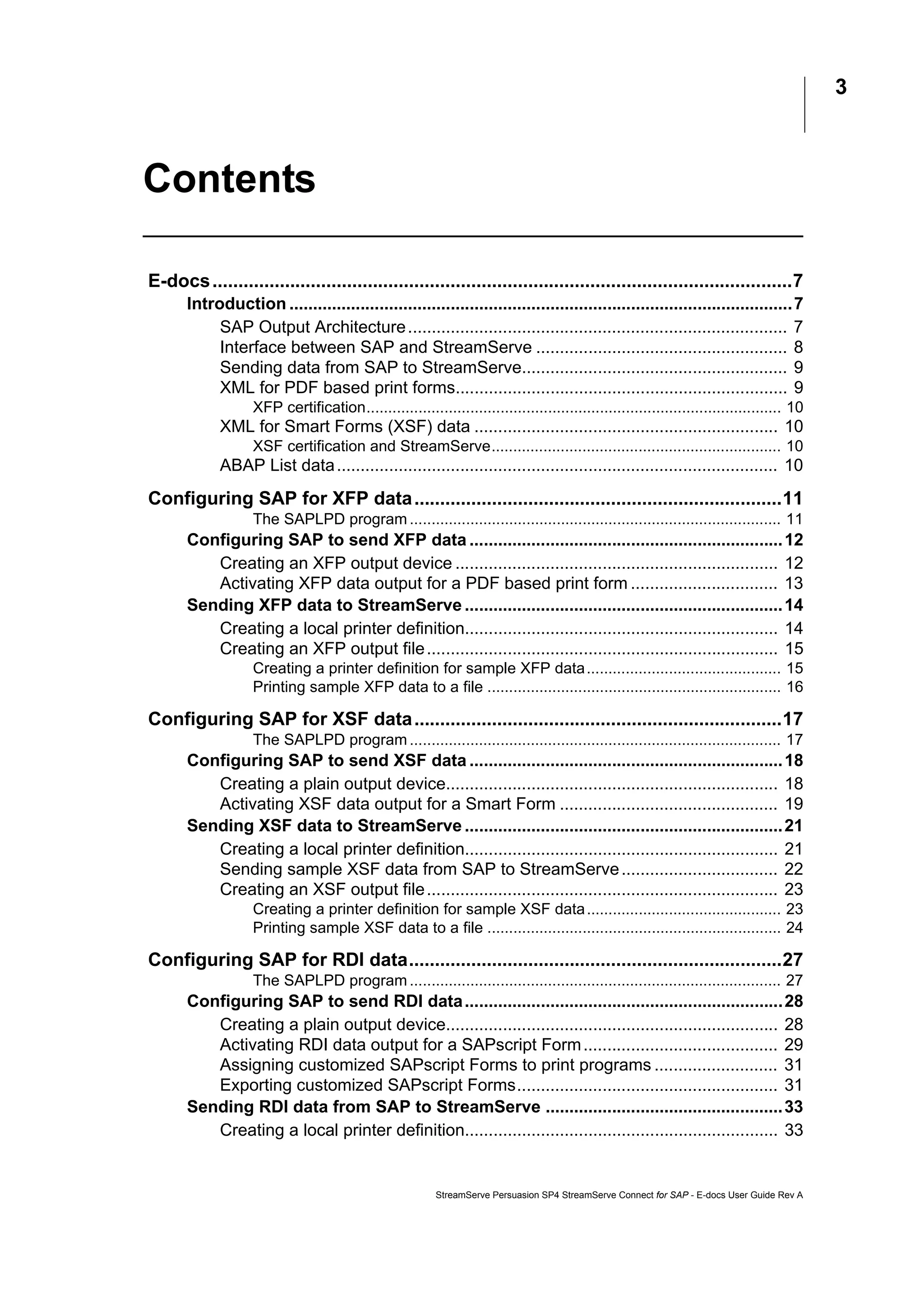 Stream serve connect_for_sap_e-docs | PDF