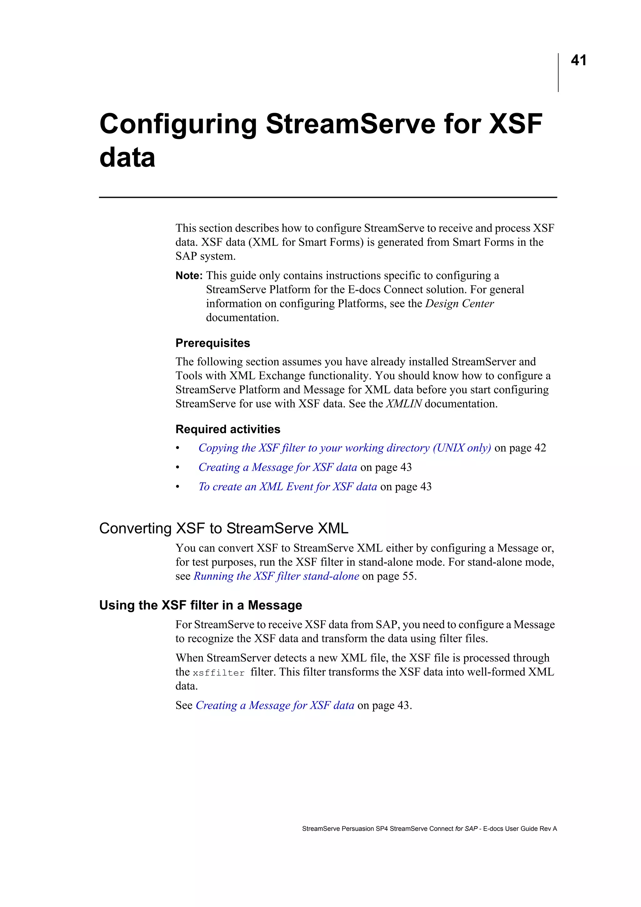 Stream serve connect_for_sap_e-docs | PDF